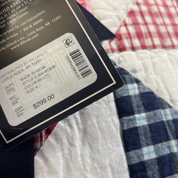 Daniel Cremieux | Bedding | Cremieux Bailey King Size Quilt Mini Set ...